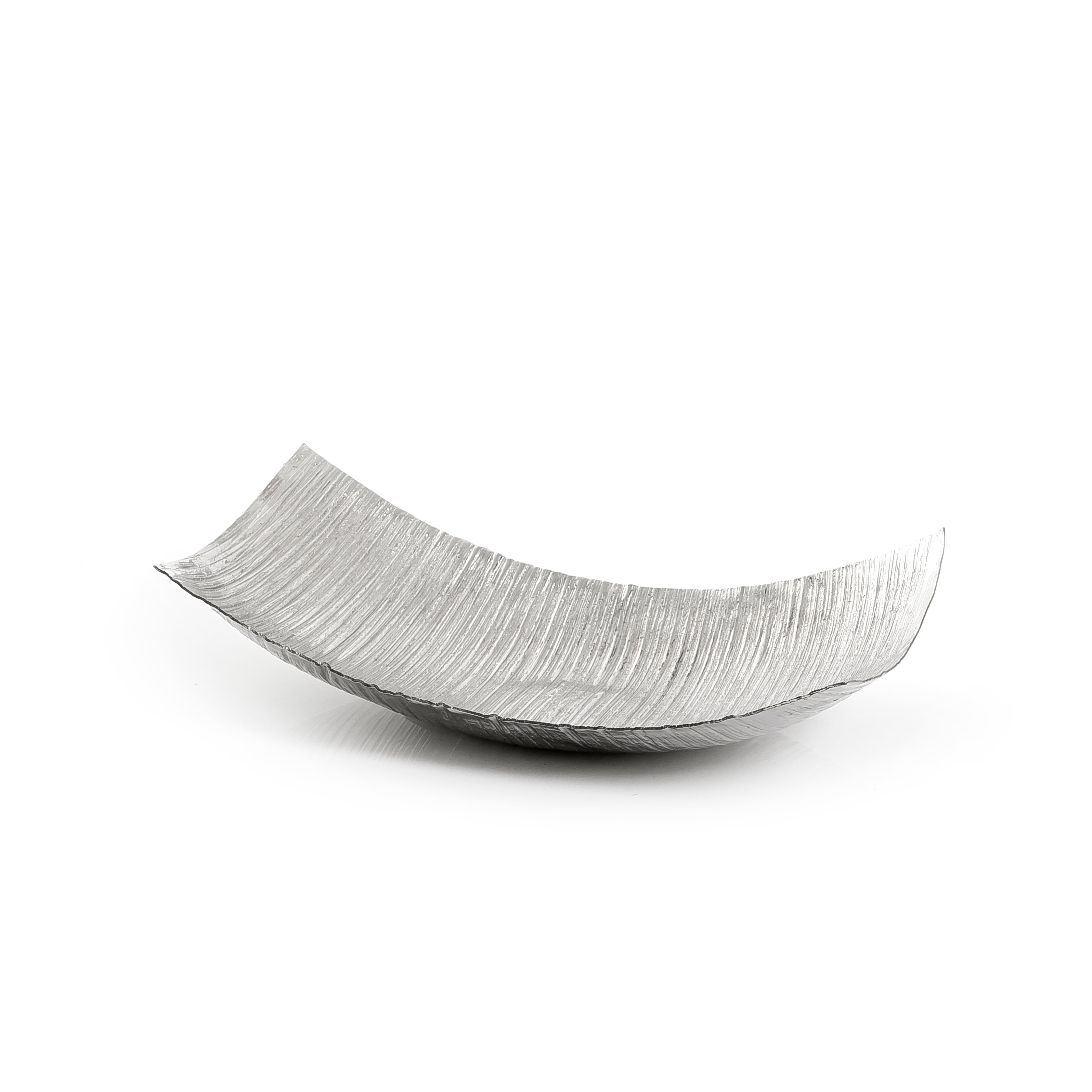 Silver Rectangular Metal Tray &VerticalLine;