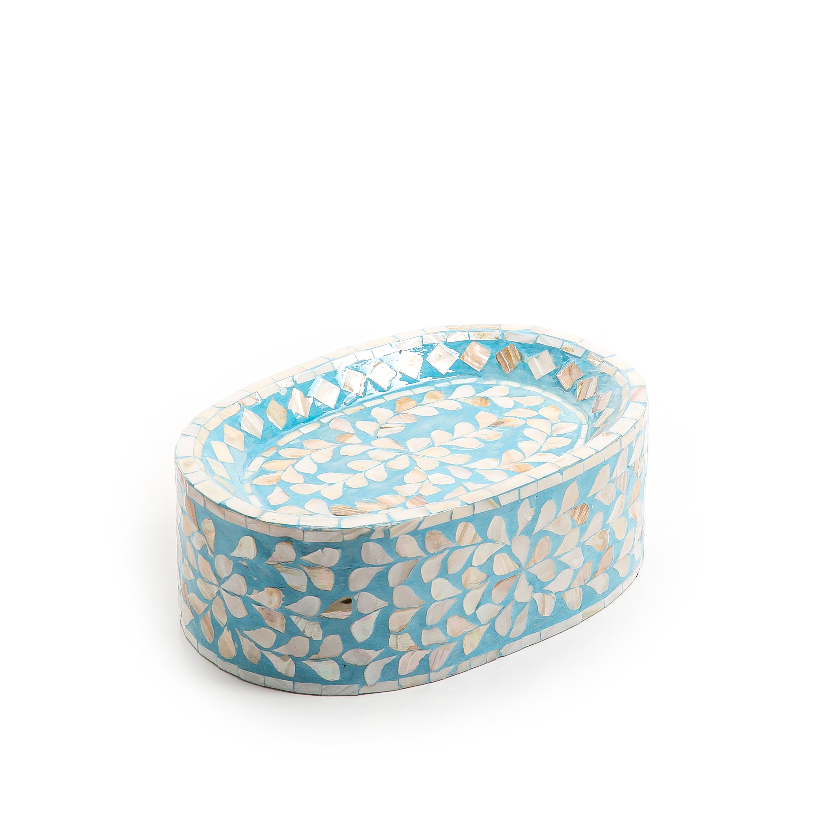 Light Blue Oval Vietnamese Mop Stand &VerticalLine;